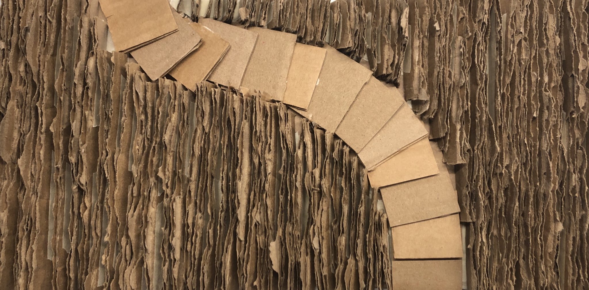 Cardboard Landscape Inspired by the Work of Carlos Bunga - Museum of ...