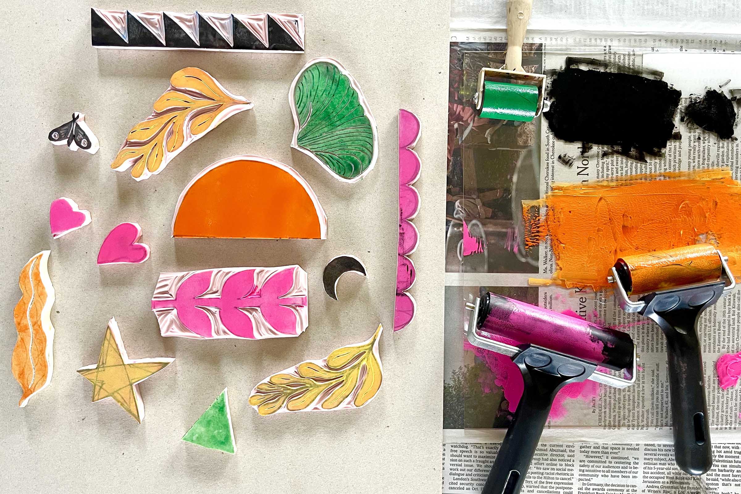 Block Printing with Sarah Aranha - Museum of Contemporary Art Toronto